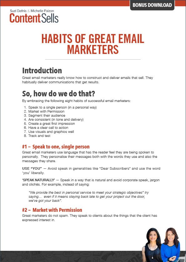Habits of Great Email Marketers